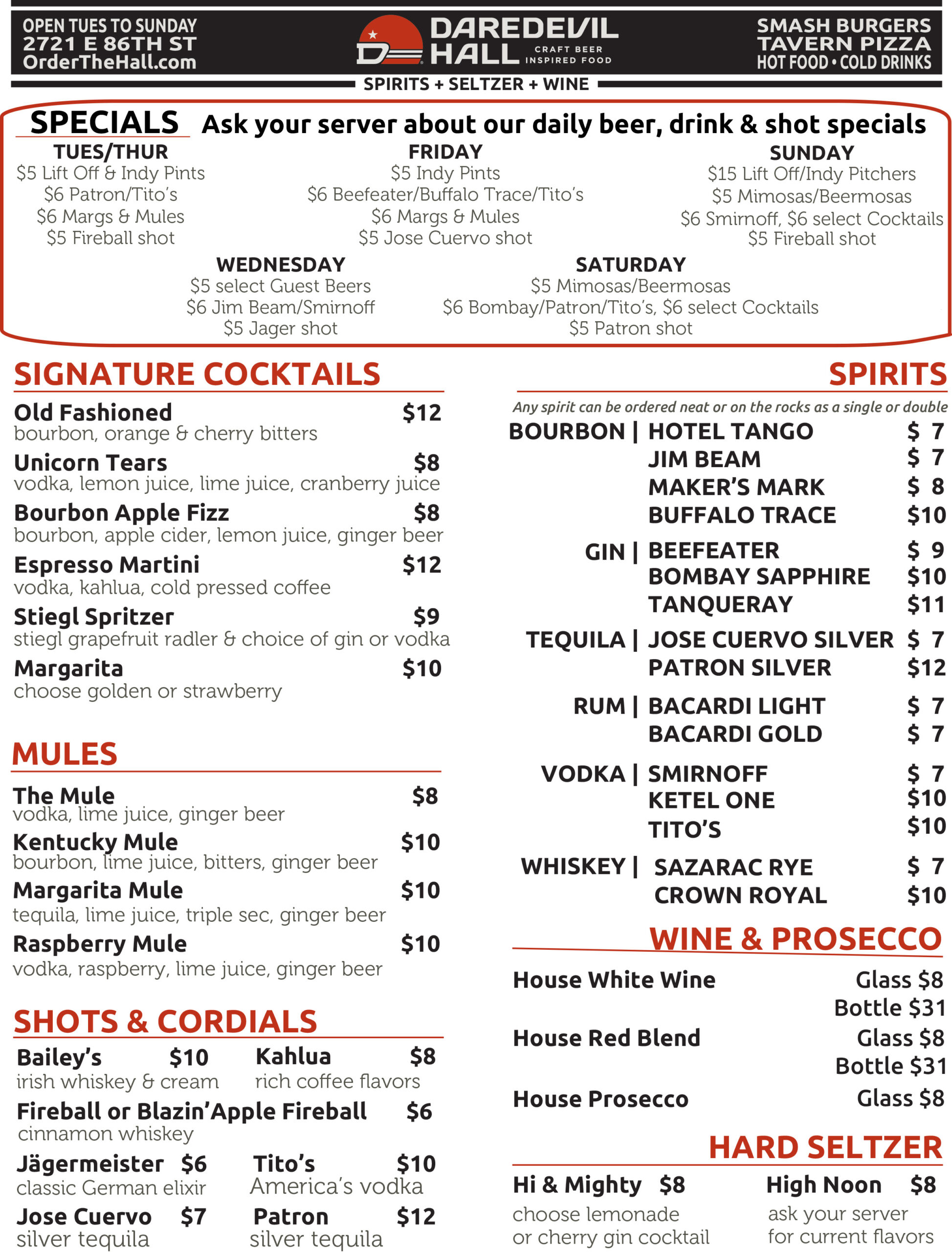 Daredevil Hall at 86th + Keystone